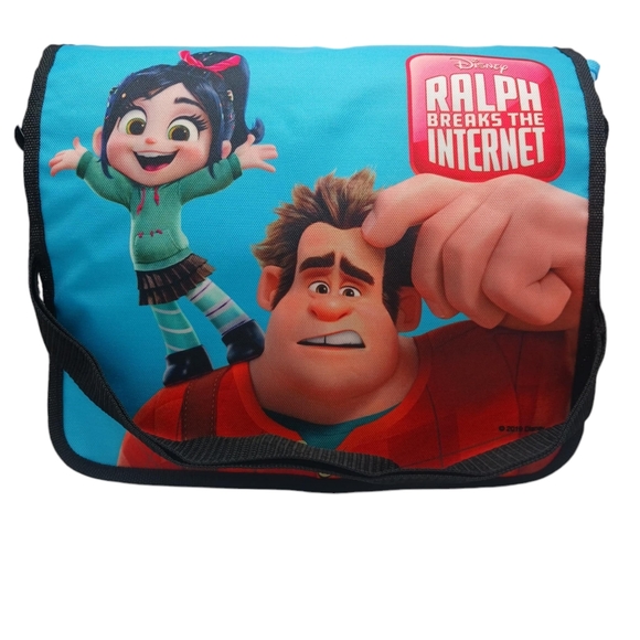 Disney | Bags | Wreck It Ralph Ralph Breaks The Internet Messenger Bag ...
